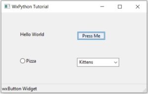 wxPython StatusBar Widget - CodersLegacy