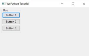 wxPython StaticBoxSizer - CodersLegacy