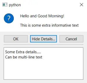 PyQt6 QMessageBox - CodersLegacy