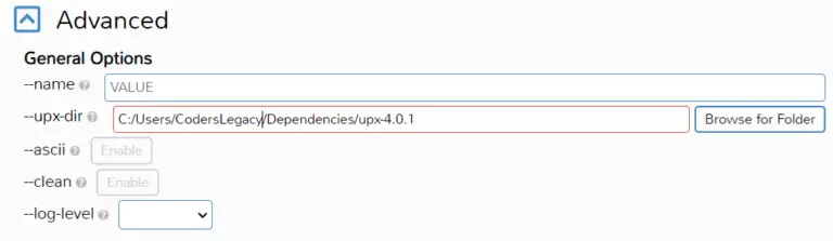 How to use UPX with Pyinstaller (reduce EXE size) - CodersLegacy