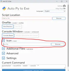 How to add an Icon to Pyinstaller EXE - CodersLegacy